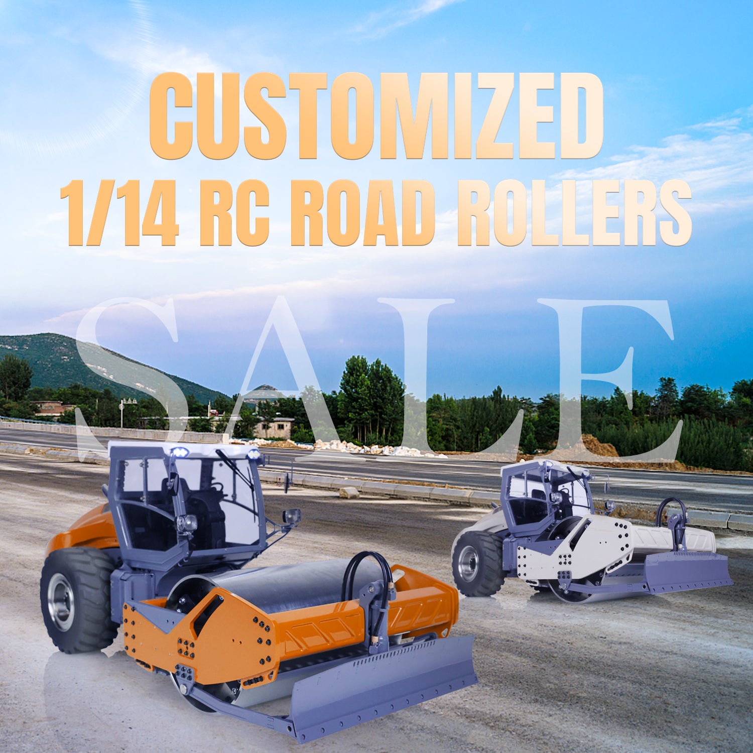 1/14 RC Road Rollers – LESU RC USA