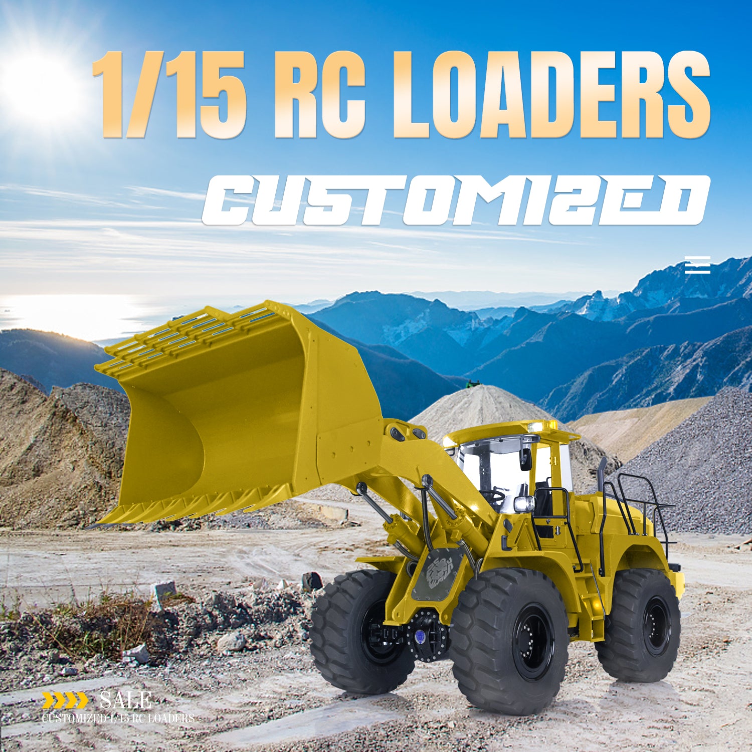 1/15 RC Loaders – LESU RC USA