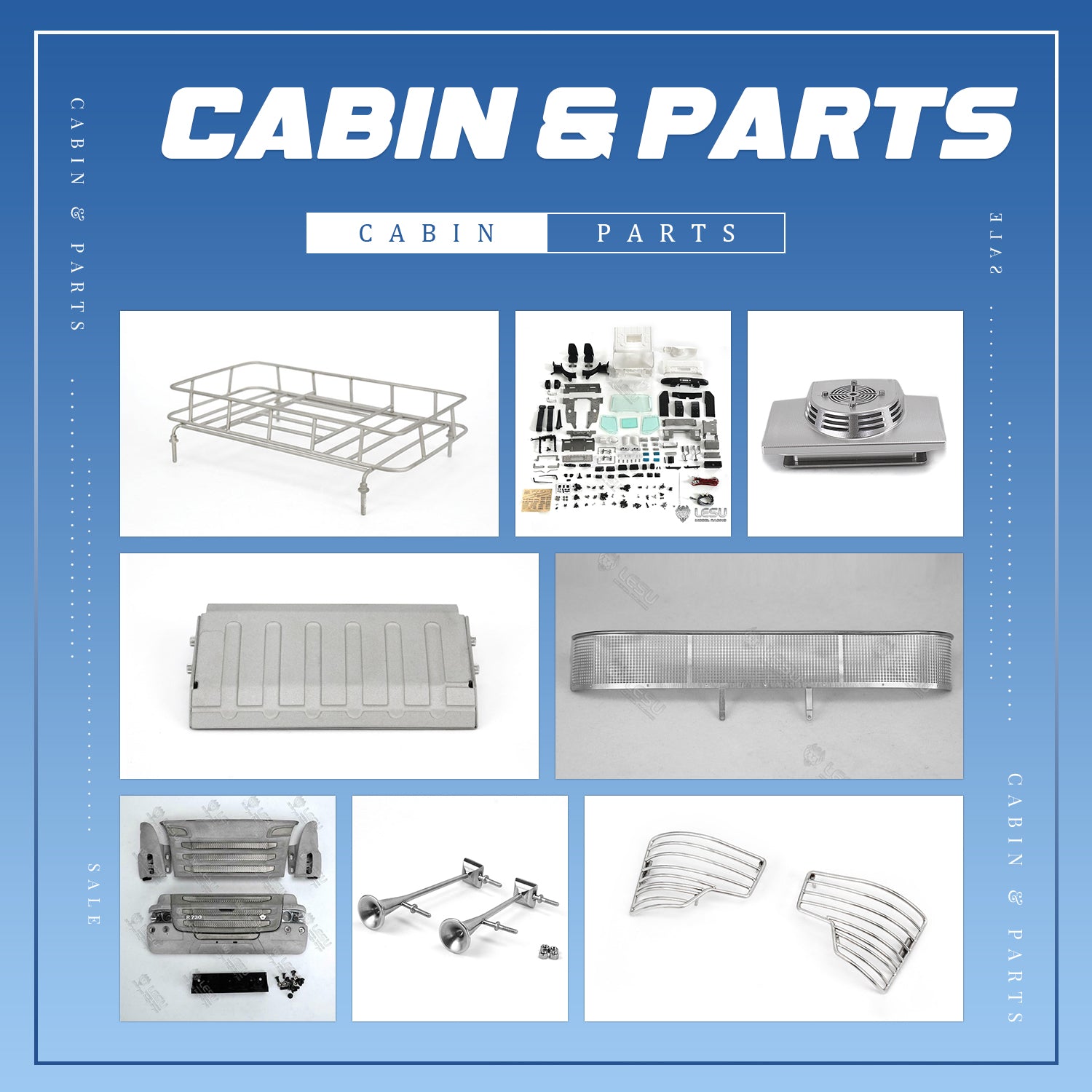 Cabin & Parts – LESU RC USA