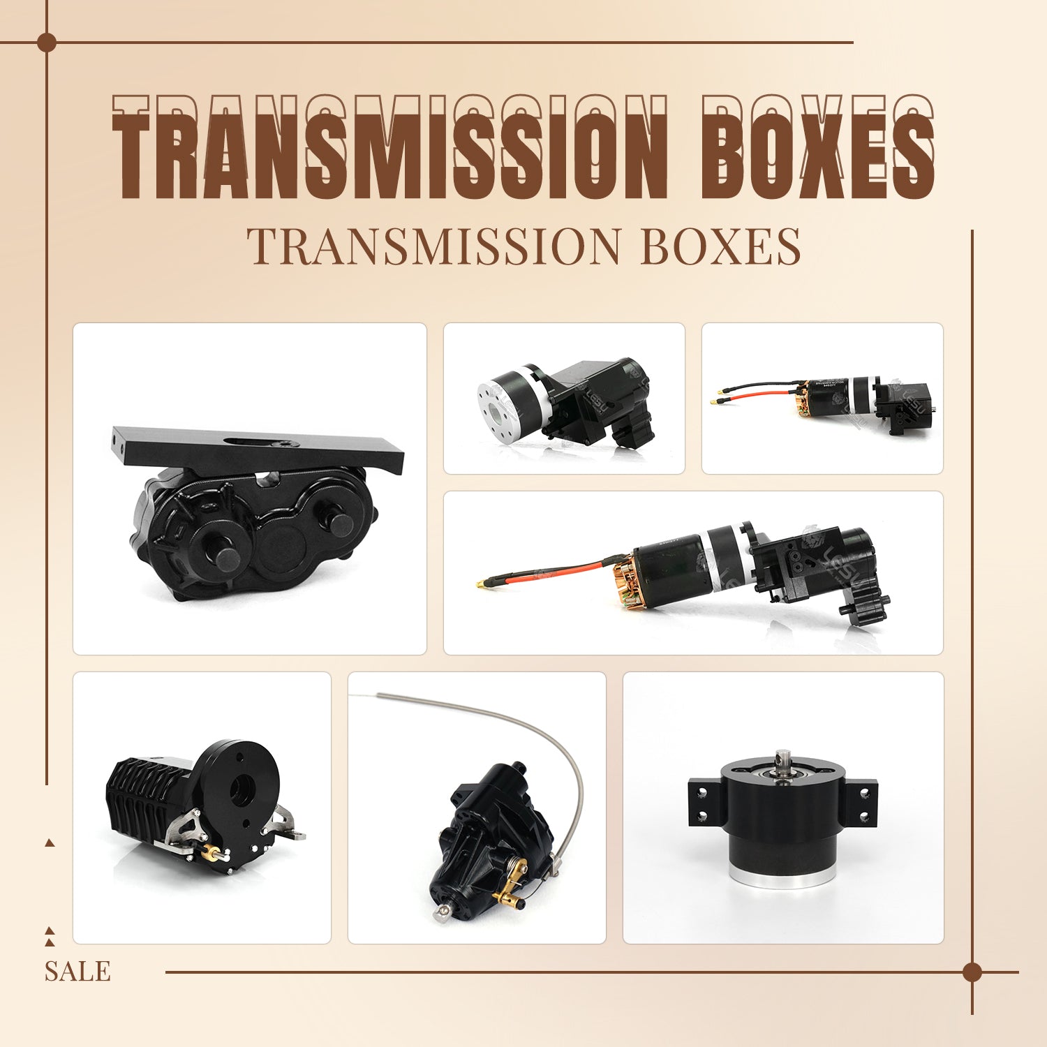 Transmission Boxes – LESU RC USA