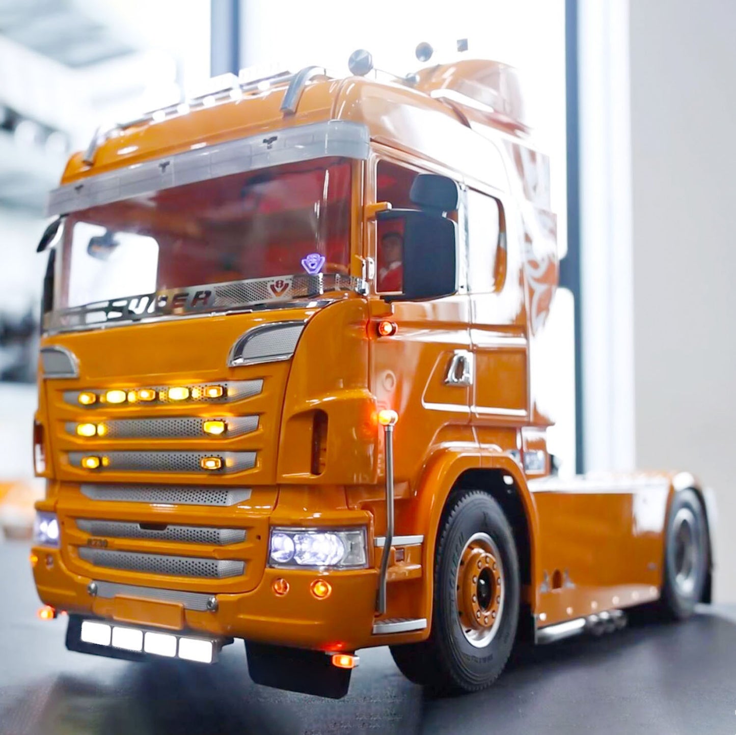 LESU 4X4 Metal Chassis 1/14 Scale RC Tractor Truck DIY Customized for ...